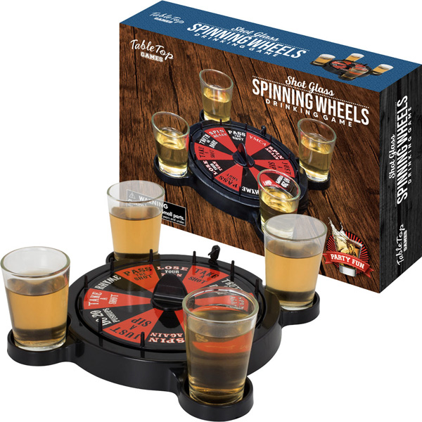 Spinning Wheels Drinking Game | A&A Global Industries