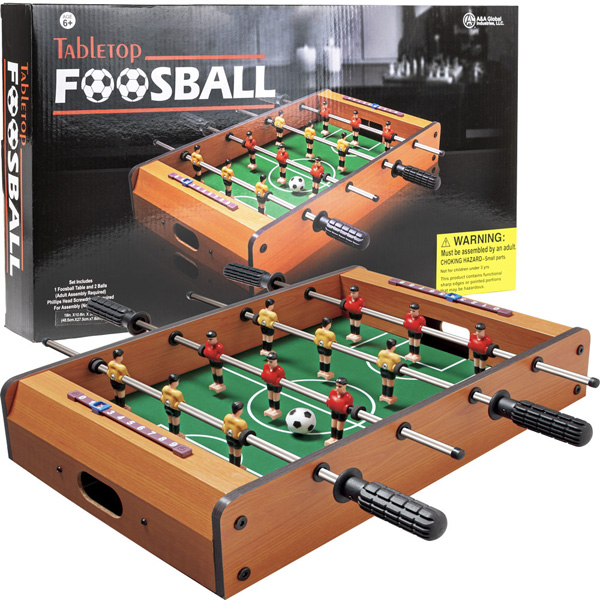 Tabletop Foosball Set 19in | A&A Global Industries