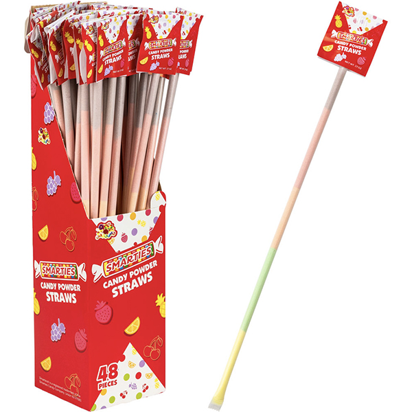 Alberts Smarties Candy Straws | A&A Global Industries