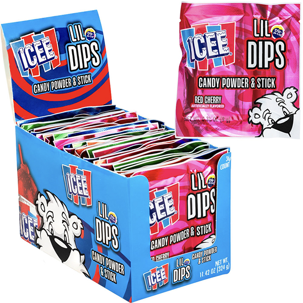 Icee Lil Dips Candy Powder Stick Aanda Global Industries 9549