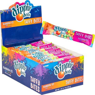 Dippin Dots Taffy Bites in Candy Bags | A&A Global Industries