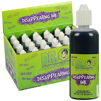 Disappearing Ink 1oz (24pcs) | A&A Global Industries