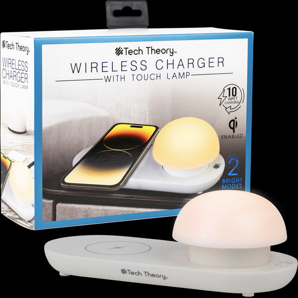 Wireles Charger with LED Touch Lamp | A&A Global Industries