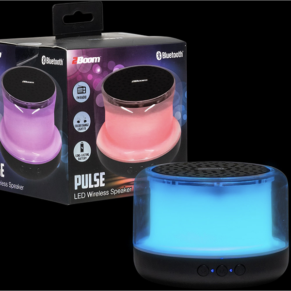 Pulse Bluetooth Speaker Black | A&A Global Industries
