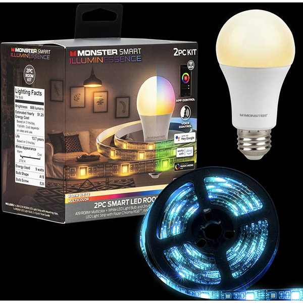 Monster Smart LED Room Kit | A&A Global Industries