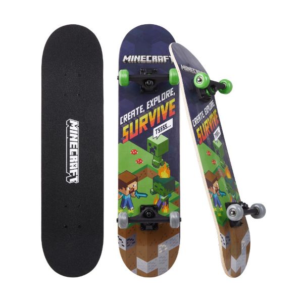 Minecraft Popsicle Skateboard 31in | A&A Global Industries