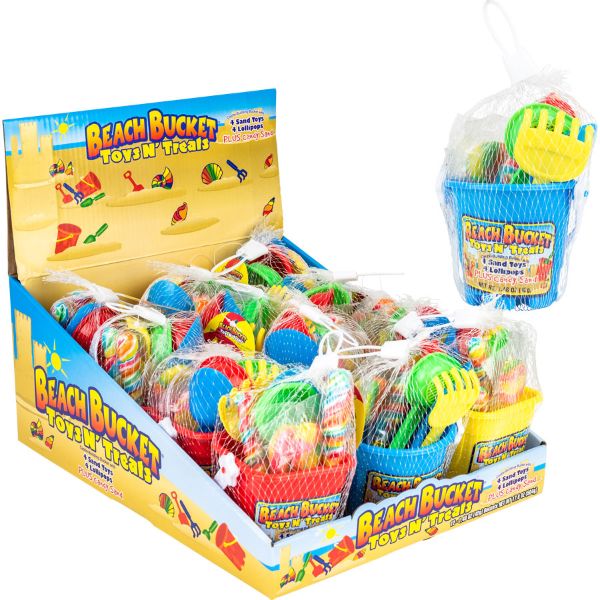 Kids Novelty Beach Bucket Toy Treat | A&A Global Industries