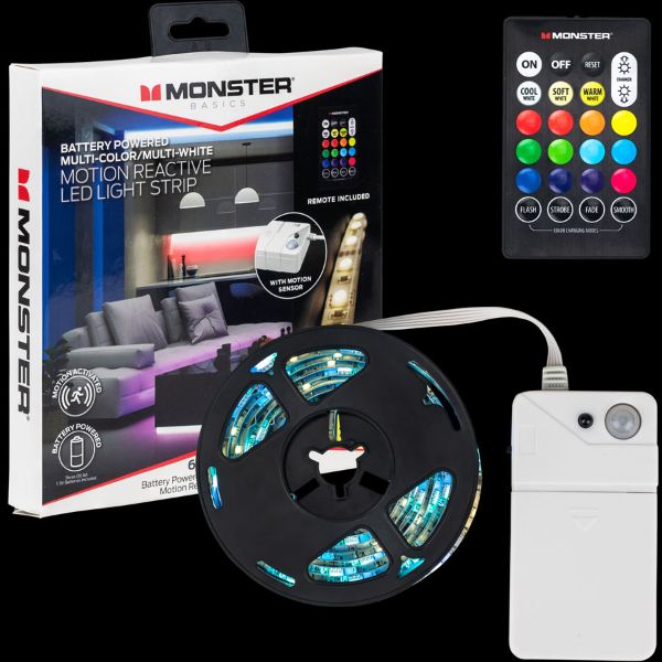 Monster Motion Reactive Light Strip | A&A Global Industries