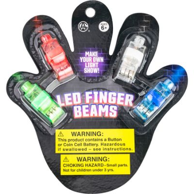 Light Up Finger Beams 4pk 24 pcs | A&A Global Industries