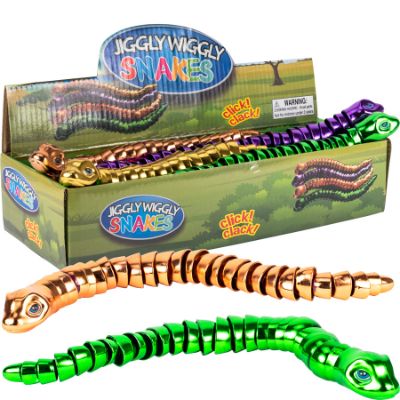 Metallic Crackling Fidget Snakes | A&A Global Industries