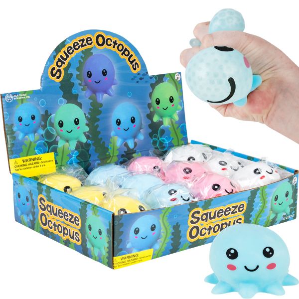 Squeeze Octopus 35in 12pcs | A&A Global Industries