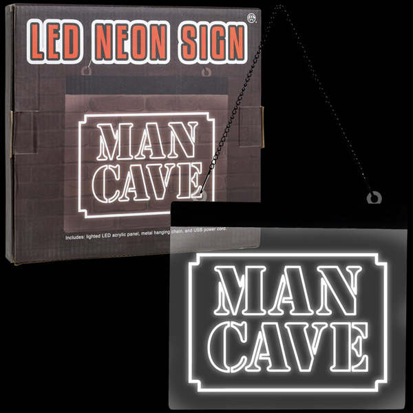 Neon Man Cave Sign 9 x 8 | A&A Global Industries