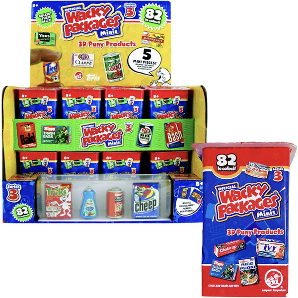 Wacky Pack Series 3 Blind Box 24pcs | A&A Global Industries