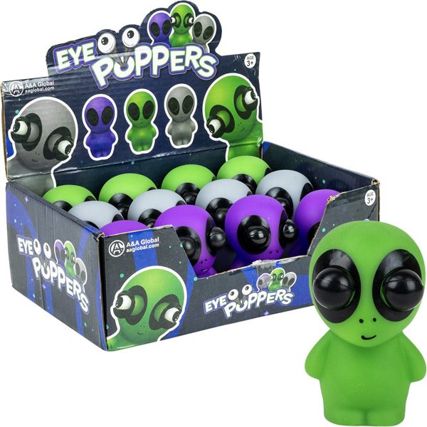 Pop Eye Alien 3 5in Asst 12pcs | A&A Global Industries