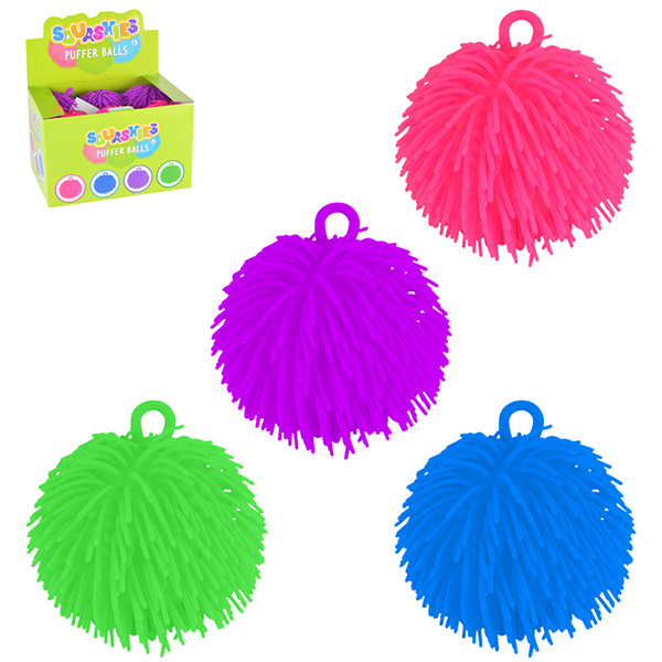 Assorted Puffer Balls 6in 12pcs | A&A Global Industries