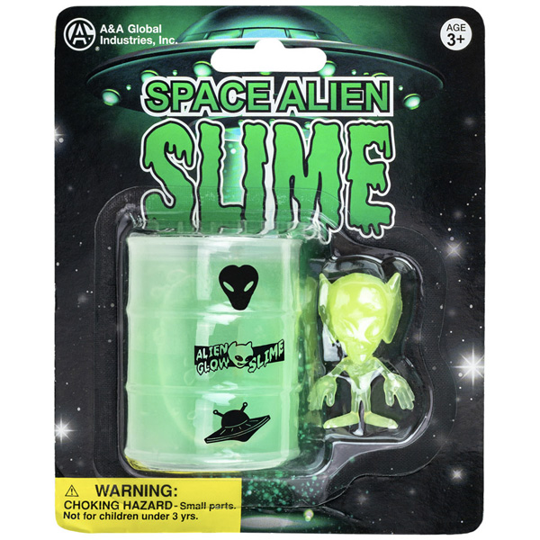 Space Alien Slime 2 5in 12 pcs | A&A Global Industries