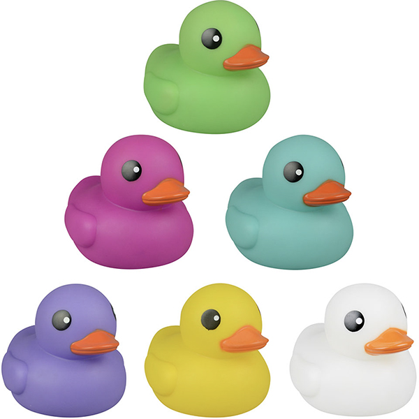 6in Rubber Ducks-Series 1 12pcs | A&A Global Industries