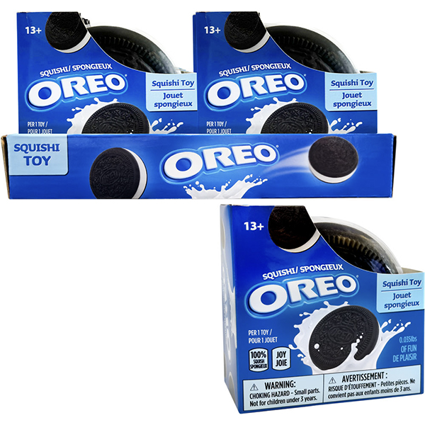 Oreo Scented Squishy 5in Asst 8pcs | A&A Global Industries