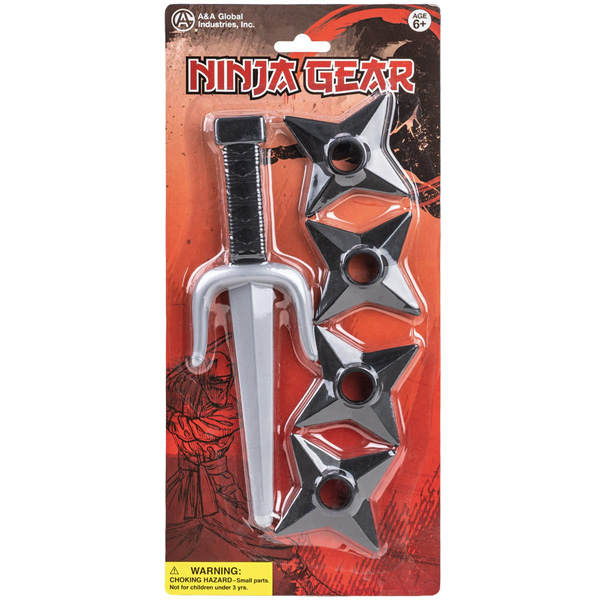 Ninja Weapon Set 5pc | A&A Global Industries