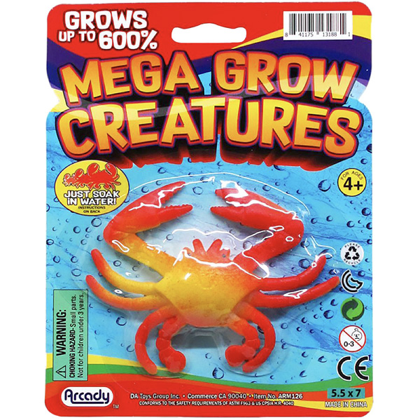 Magic Grow Sea Creatures 4in 24pcs | A&A Global Industries