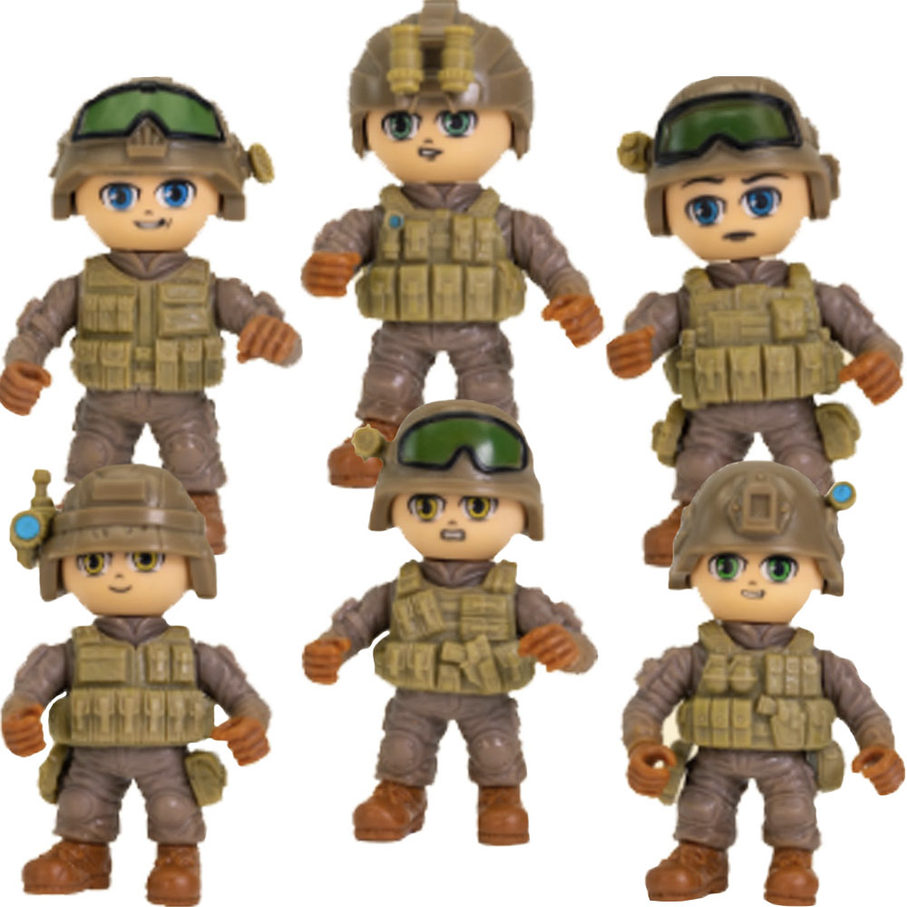 Soldier Forces Building Blocks 12pc | A&A Global Industries
