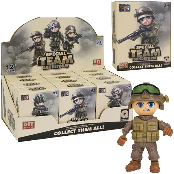Soldier Forces Building Blocks 12pc | A&A Global Industries