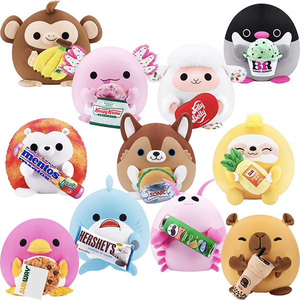 ZURU Snackles Plush 5in Capsule | A&A Global Industries
